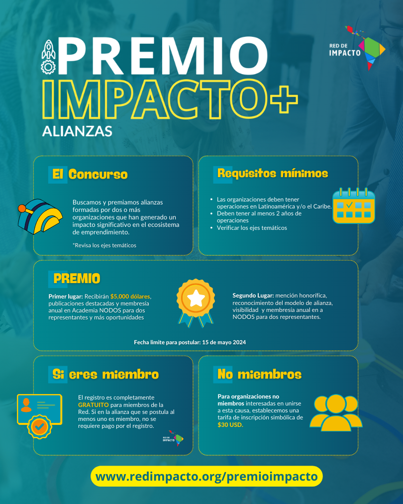 PREMIOS IMPACTO + – Red Impacto LATAM